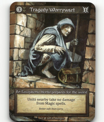 Sorcery: Contested Realm Tragedy Worrywart - Beta - Exceptional | eBay