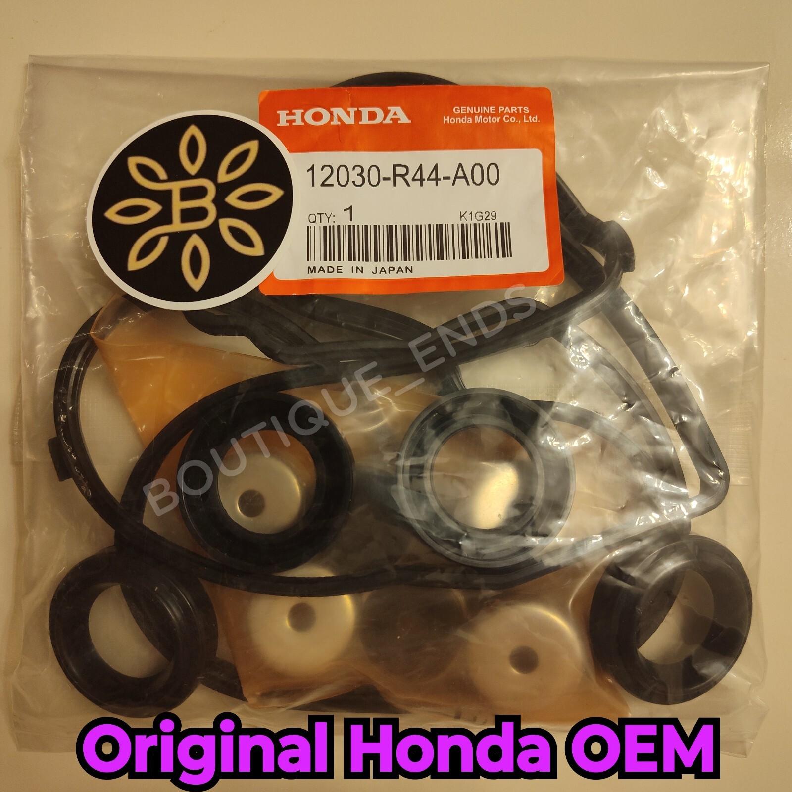 Genuine OEM Valve Cover Gasket Kit for Honda Civic Si Accord CR-V Acura ...