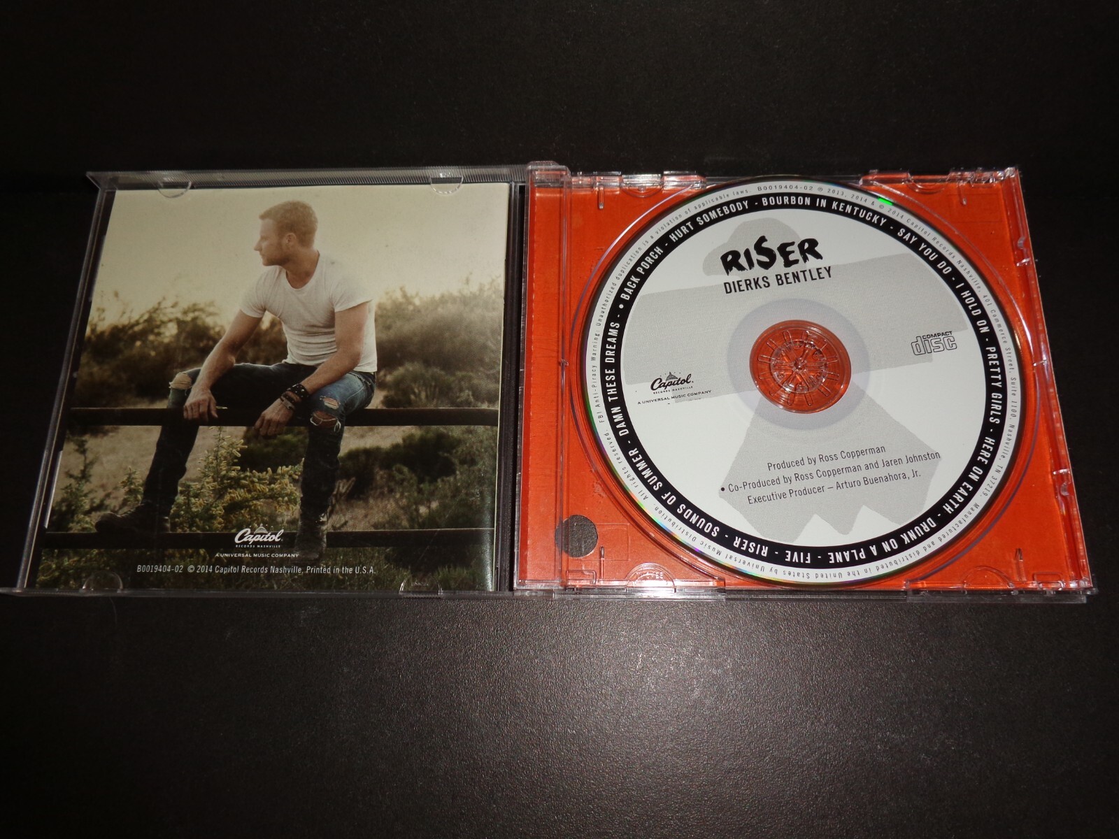 RISER by DIERKS BENTLEY-Rare Collectible PROMOTIONAL CD with Lyrics-12 Tracks-CD | eBay