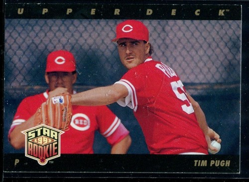 1992 Upper Deck Baseball Tim Pugh #26 Cincinnati Reds Star Rookie | eBay