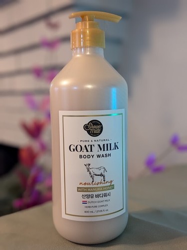 ShowerMate Pure & Natural Goat Milk Nourishing Body Wash with Manuka ...