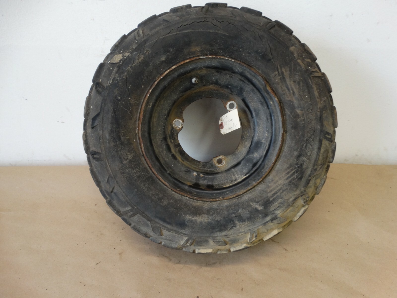 1988 Suzuki LT80 Quadsport RIGHT FRONT TIRE DUNLOP AT19x7-8 OEM b523 | eBay