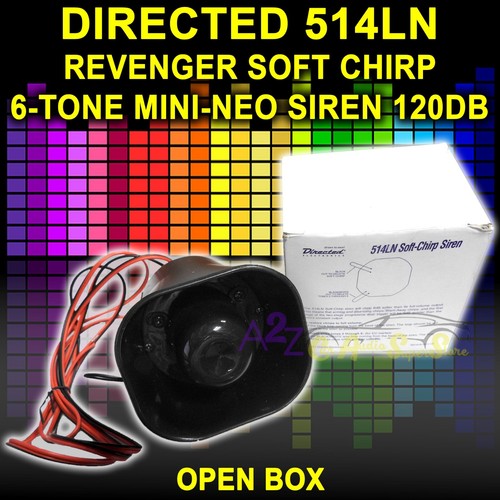 DIRECTED DEI 514LN SOFT-CHIRP ALARM SIREN REVENGER MINI-NEO SIREN 6 ...