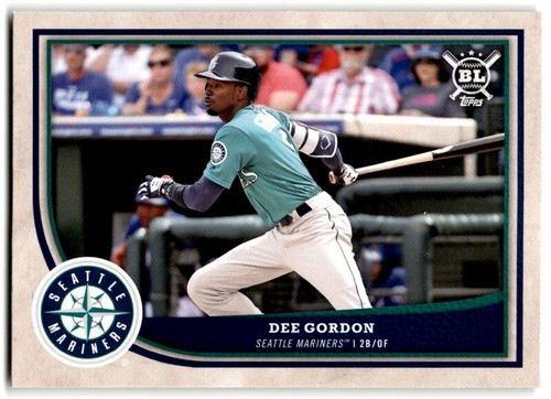 2018 Topps Big League #172 Dee Gordon - Seattle Mariners | eBay