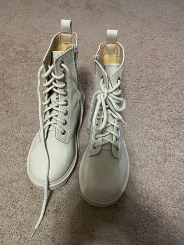 Soda Lace Up Chunky Combat Ankle Booties Stone color | eBay