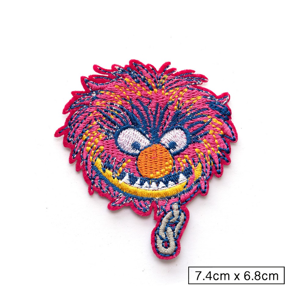 Cartoon Alien Embroidered Sew On Iron On Badge Patch Bags Fabric Craft ...