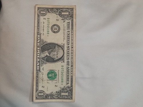 2013 B Duplicate One Dollar Bill Star Note | eBay