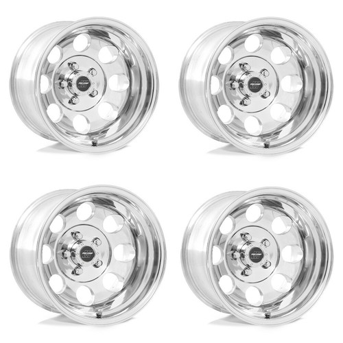Set 4 16" Pro Comp PA69 Vintage Polished 16x8 Wheels 5x5 -12mm Truck ...