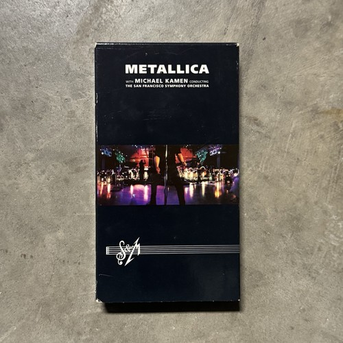 Metallica VHS With Michael Kamen Conducting The San Francisco Symphony ...