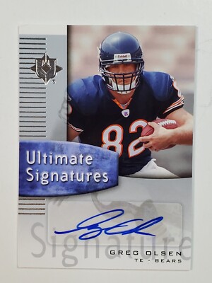 Greg Olsen 2007 Ultimate Collection Ultimate Signatures Auto RC USGO ...
