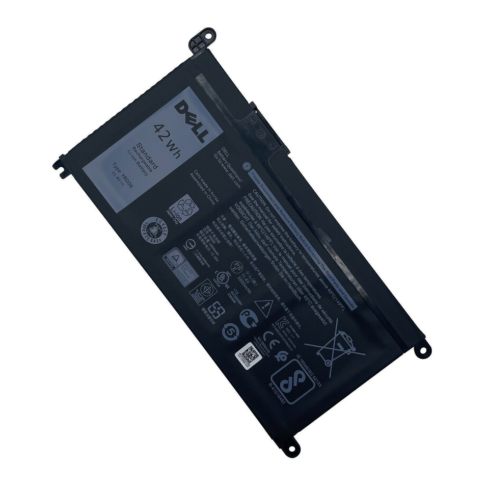 Genuine OEM 42wh YRDD6 Battery For Dell Inspiron 3493 3582 3583 3584 ...