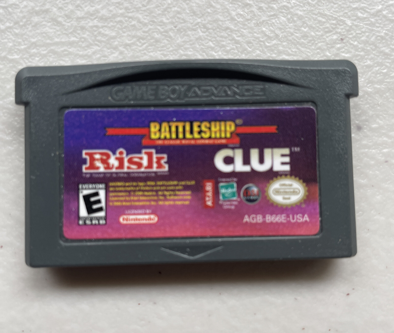 Risk/Battleship/Clue Nintendo Game Boy Advance GBA | eBay