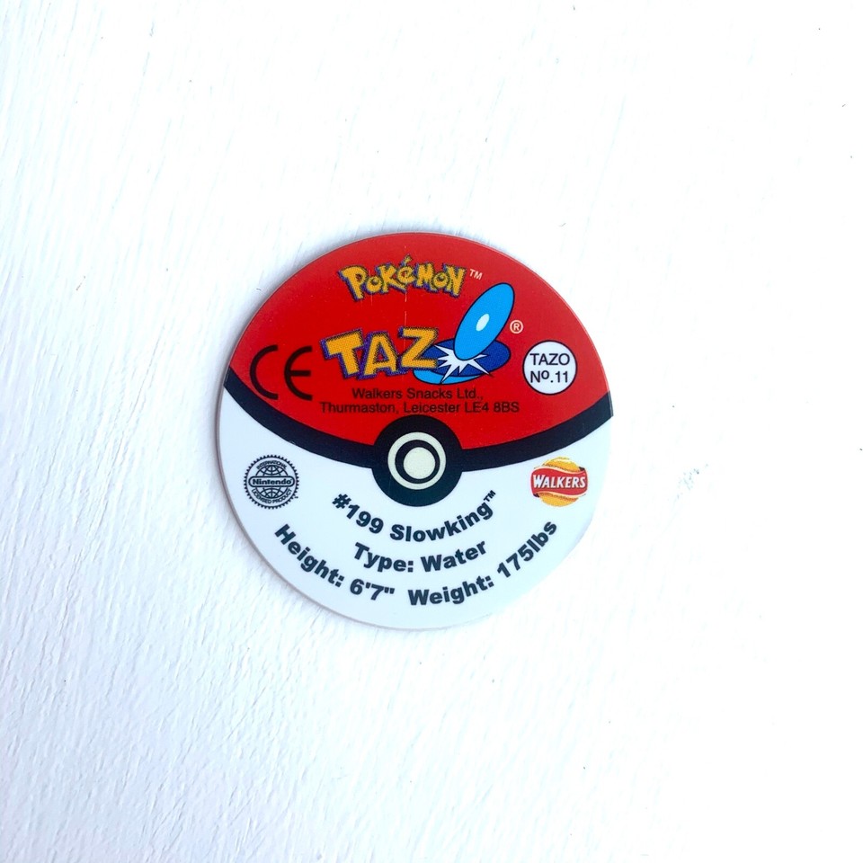 2001 POKEMON TAZO'S - Vintage- Walkers Tazos/Pogs - Take your pick in ...