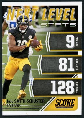 2021 Next Level JuJu Smith-Schuster Pittsburgh Steelers #NL14 Insert | eBay