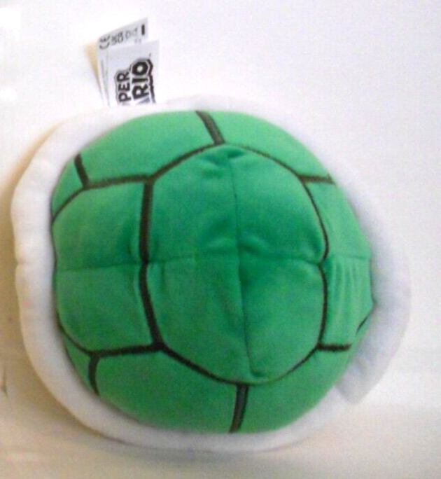 Super Mario Turtle Shell ***With Sound*** 6.5" Stuffed Toy 2022 (No ...
