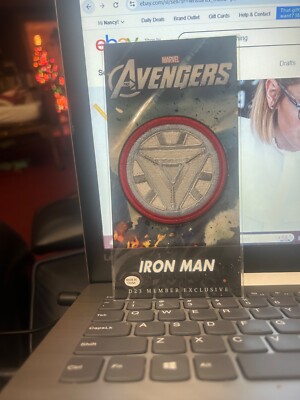 Marvel's Avengers D23 "IRON MAN" Patch | UNOPENED | D23 Member ...