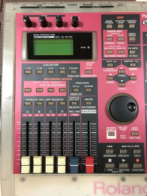 Roland Sp-808ex E-mix Studio Sampler Sequencer SP 808 EX for sale ...