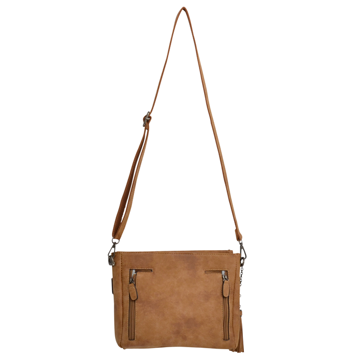 3D Belt Co. ANGEL RANCH CROSSBODY TAN PURSE w/ Conceal carry Strap ...