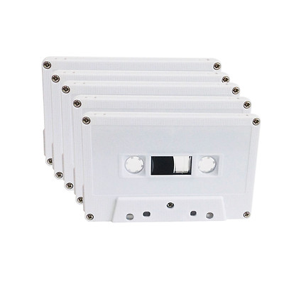 x 5 Bulk Pack 60minute White Shell Blank Cassette Tape fine quality | eBay