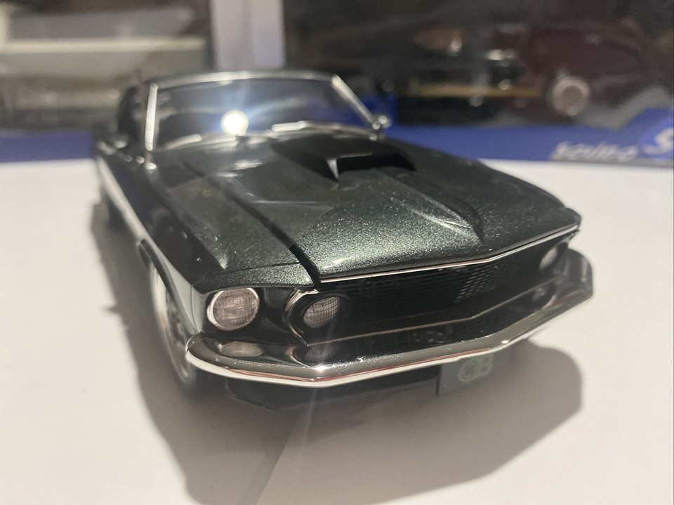 1969 Ford Mustang GT Street Fighter - Bullet Green. 1/18 Scale ACME 1 ...