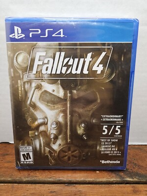 Fallout 4 Playstation 4 PS4 New Sealed Bethesda RPG Free Shipping | eBay