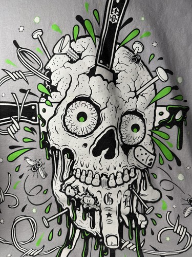 Vtg 2003 Rebel8 X Mike Giant Y2K Street Wear Graffiti Tattoo Xxl crazy ...