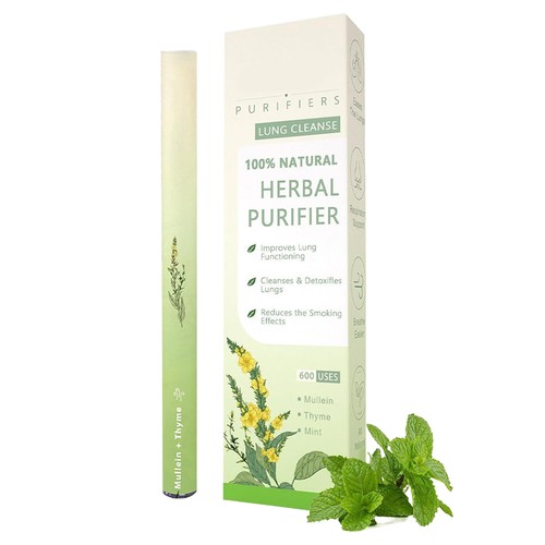 Herbal Diffuser with Mullein Thyme Mint for Lung Health and Fresh Air ...