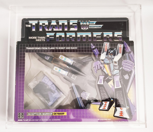 1984 HASBRO G1 TRANSFORMERS SEEKER JET SKYWARP SEALED BAGGIE UNUSED ...