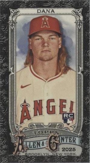 2025 Topps Allen & Ginter - Caden Dana #84 Mini Black Bordered (RC) for ...