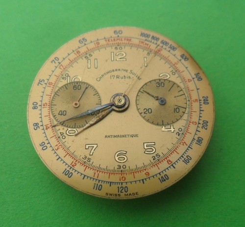 Vintage - Chronographe Suisse - Movement - Landeron 48 - To restore or ...