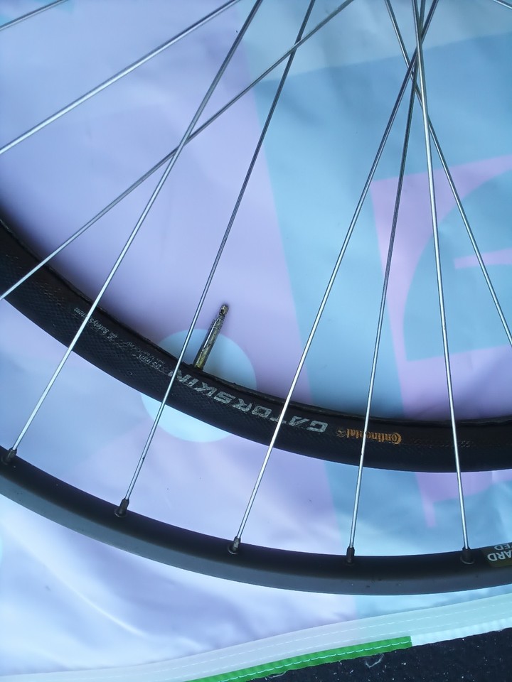 SHIMANO DURA-ACE 700C Araya super hard 7 SPEED TUBULAR SEW-UP WHEEL SET ...