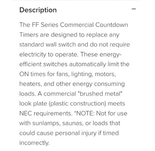 Intermatic FF12H Spring Wound Timer W/O Hold, Alum. Plate 《NIB》Priced To Sell | eBay