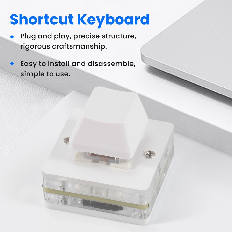 1-Tasten-Shortcut-Tastatur, USB, Individuell Programmierbare ...