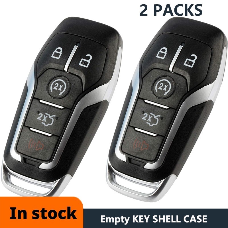 2x 2013 2014 2015 2016 2017 Ford Fusion Keyless Remote Smart Key Shell ...