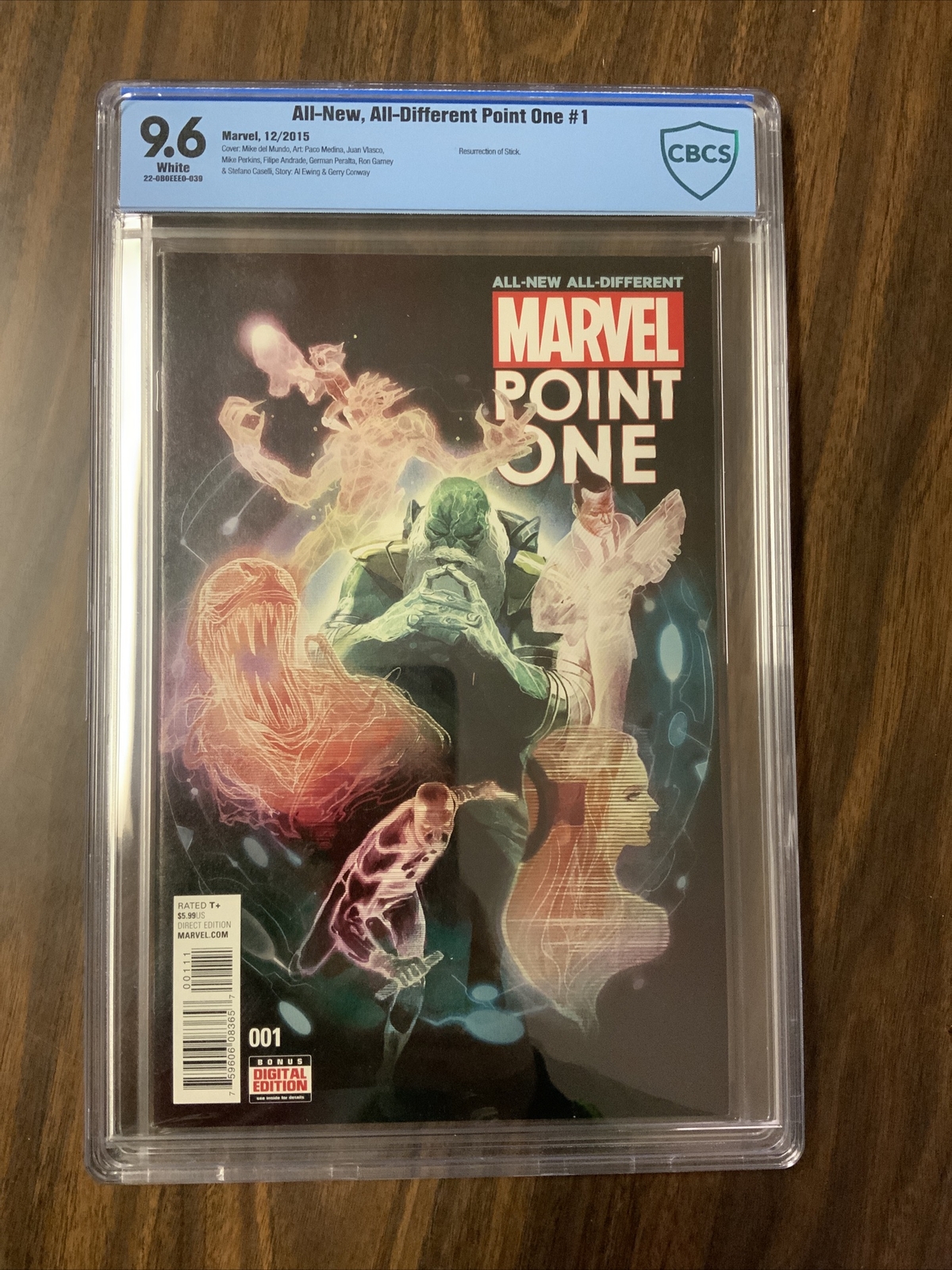 All New All Different Marvel Point One #1 2015 CBCS 9.6 1st Blindspot ...