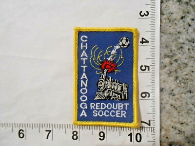 CHATTANOOGA EMBROIDERED SEW ON PATCH~REDOUBT SOCCER~TENNESSEE free ship ...