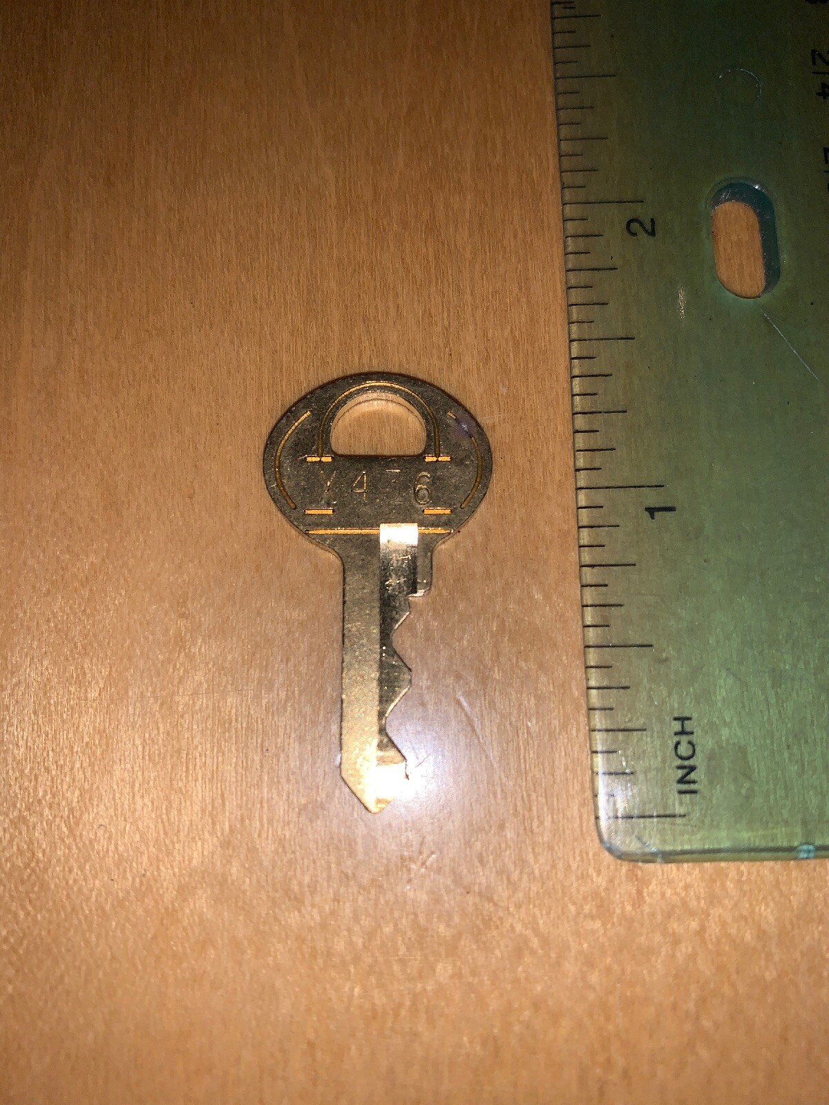 One (1) Master Lock Co. Keys Brass X436 | eBay