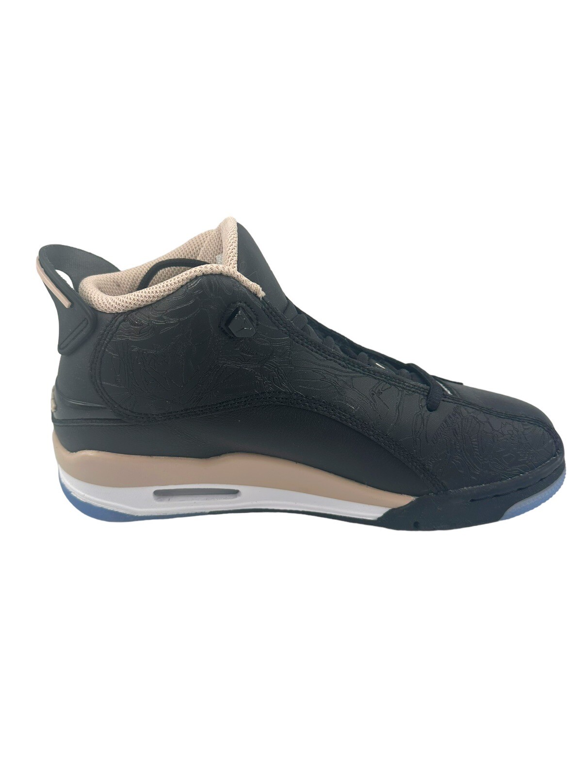 Air Jordan Dub Zero GS Youth Women Shoes Black/Fossil Stone White ...