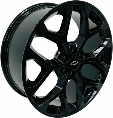20" Black Chevy Blazer Travers Colorado Snowflake Wheels Rims 2016 2017 ...