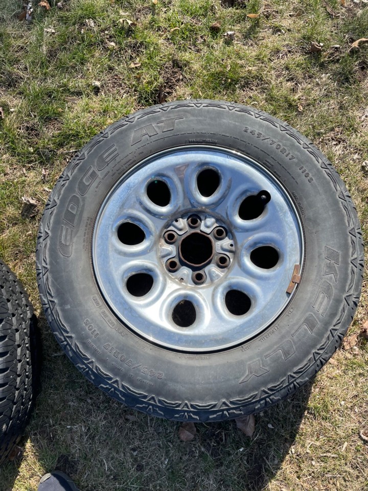 used 17 inch rims and tires. Steel Silverado 2010 stock rims | eBay