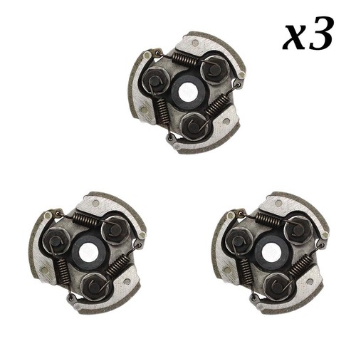 3x CLUTCH PAD HEAVY DUTY POCKET ROCKET BIKE ATV 43CC 47CC 49CC QUAD ...