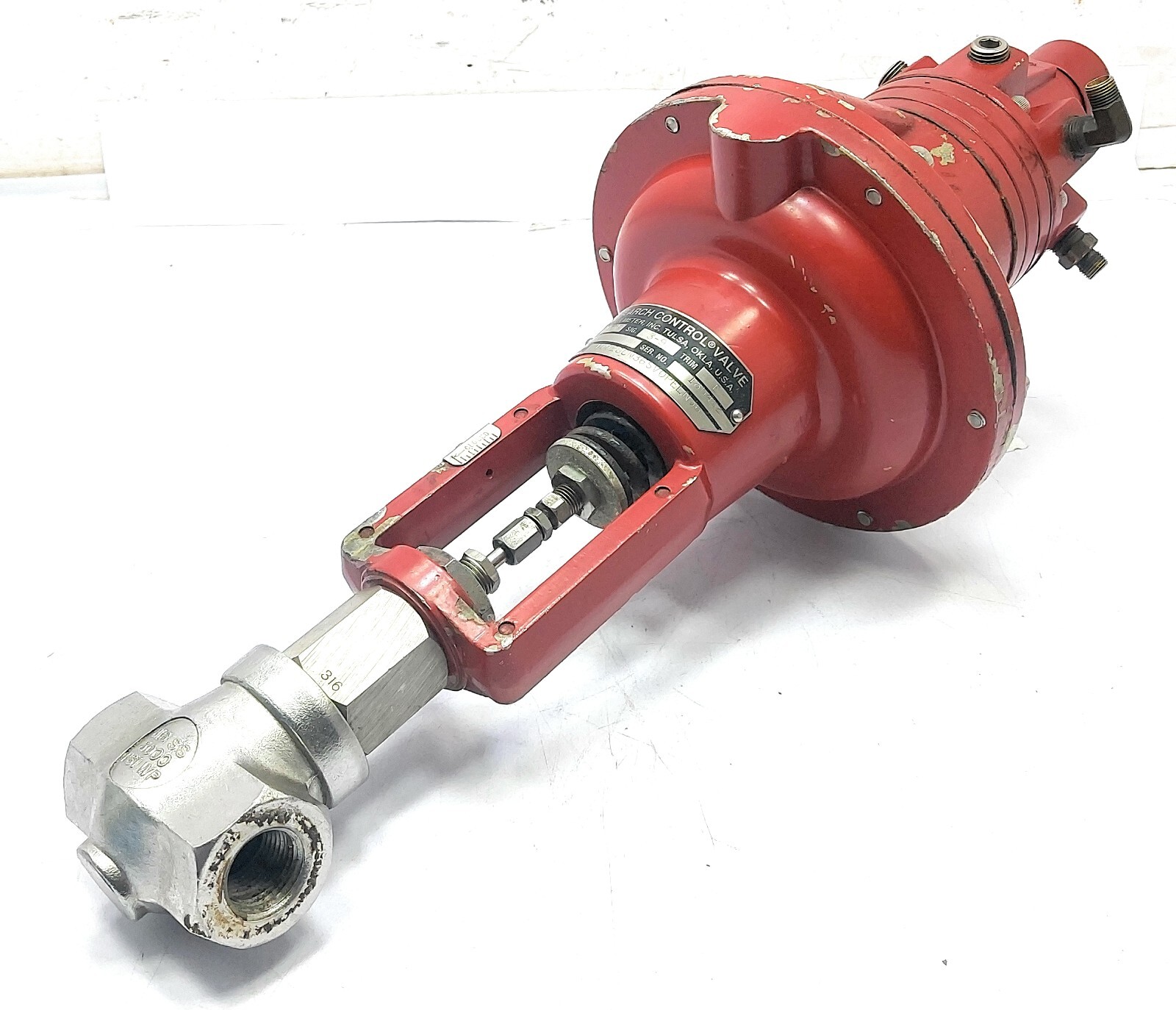 Badger Meter Sig.3-9 Research Control Valve With Badger meter BLRA 4 ...