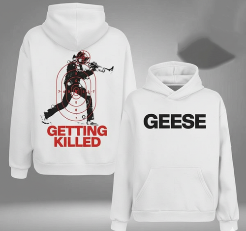 Geese Band Merch Range Two Sided Hoodie White S-5XL | eBay