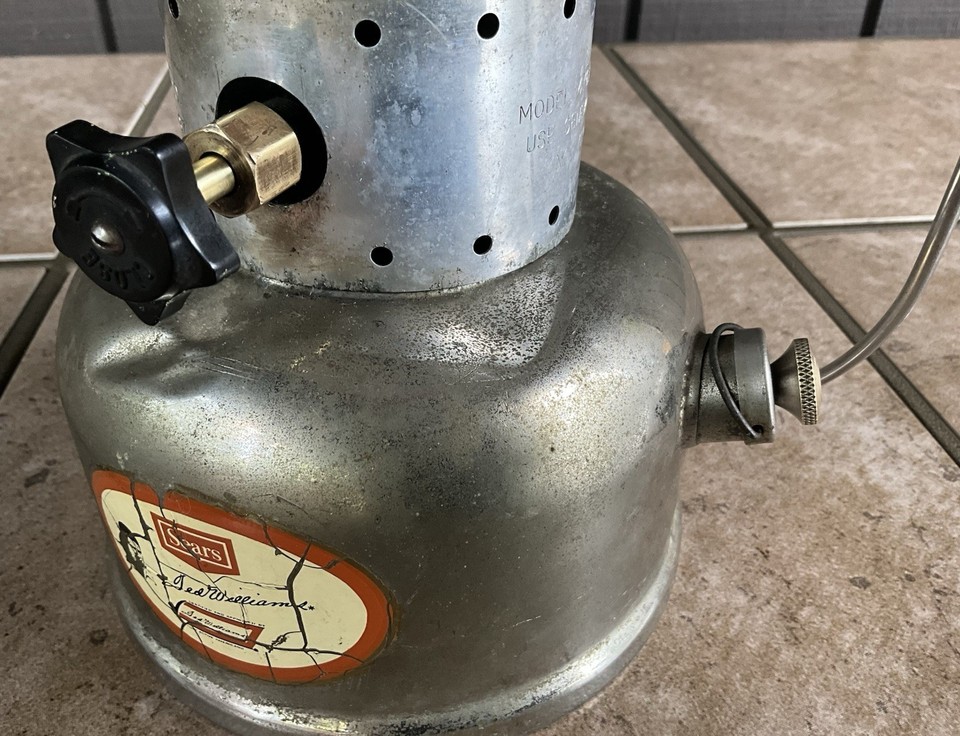 Vintage Sears Ted Williams Coleman Lantern Model #476.70200 November 1967 USA! | eBay