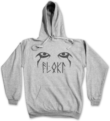 FLOKI HOODIE SWEATSHIRT Vikings Longship Norsemen Ragnar Rollo Lodbrok ...