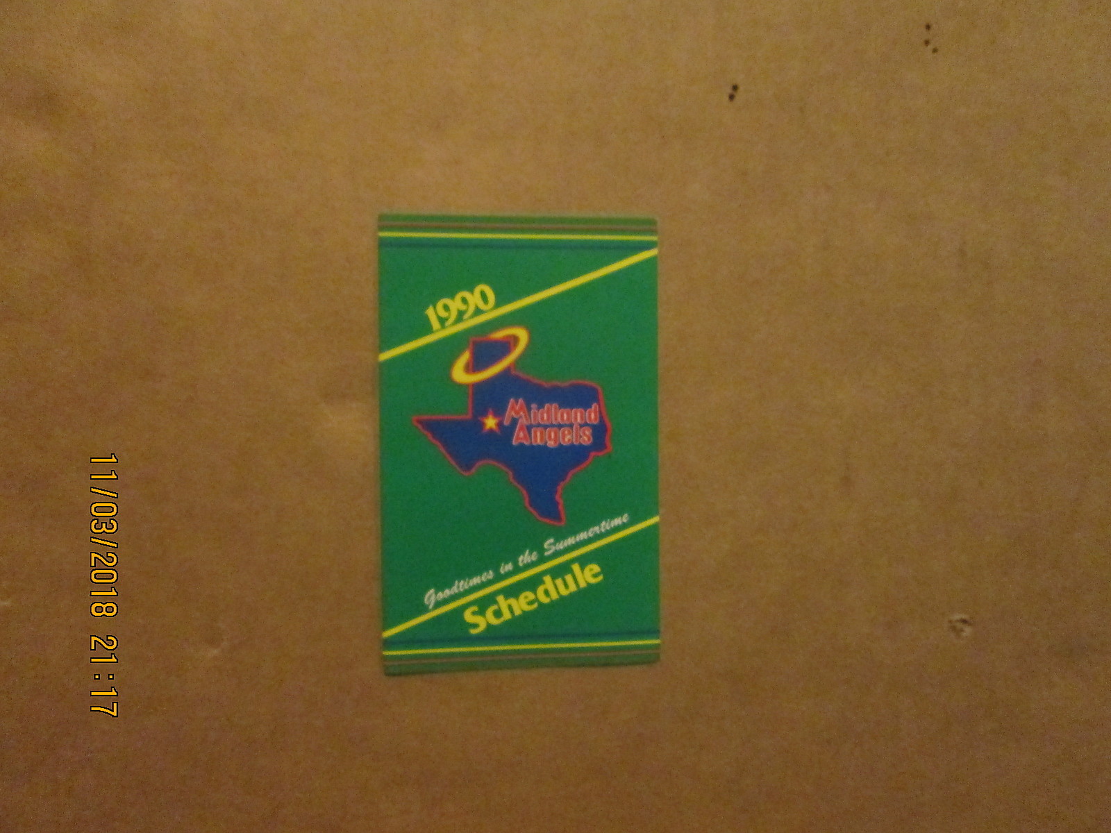 Midland Angels Vintage Defunct Circa 1990 Team Logo Baseball Pocket ...