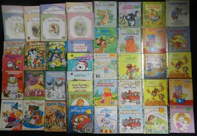First Little Golden Books,Beatrix Potter,Junior Elf,Disney,Sesame St ...