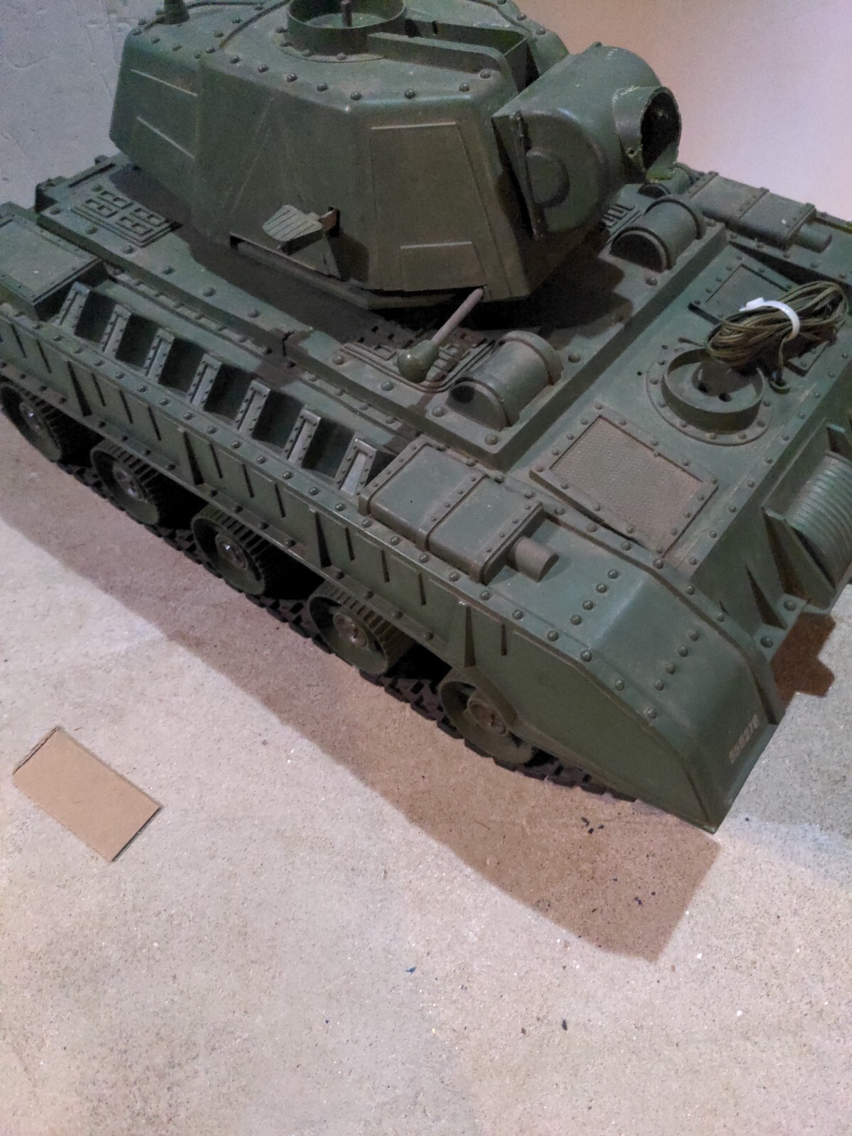 Rare Vintage Tiger 4 Joe Tank Army Military Toy #550276 Untested ...