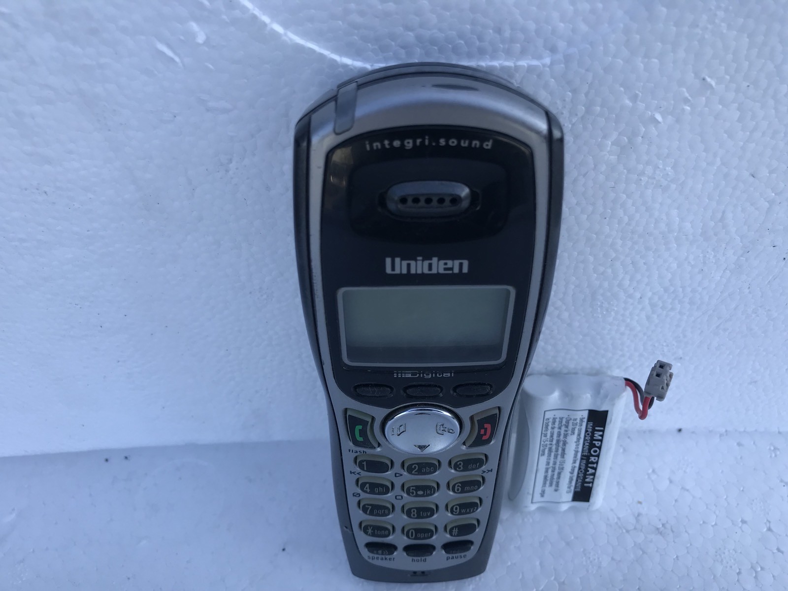 UNIDEN TRU9488-4WX Cordless Phone Expansion Handset | 5.8 GHz | Single ...