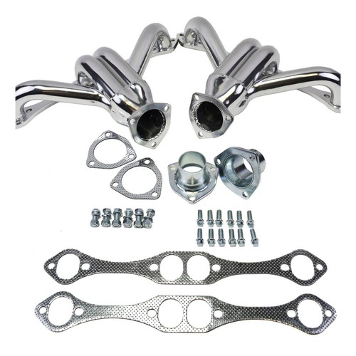 CHEVY/GMC 283 327 350 383 400 BLOCK HUGGER STRAIGHT PLUG STYLE HEADERS ...